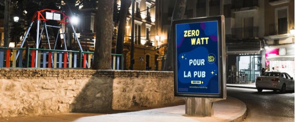 Zéro watt pour la pub ! | GreenVoice